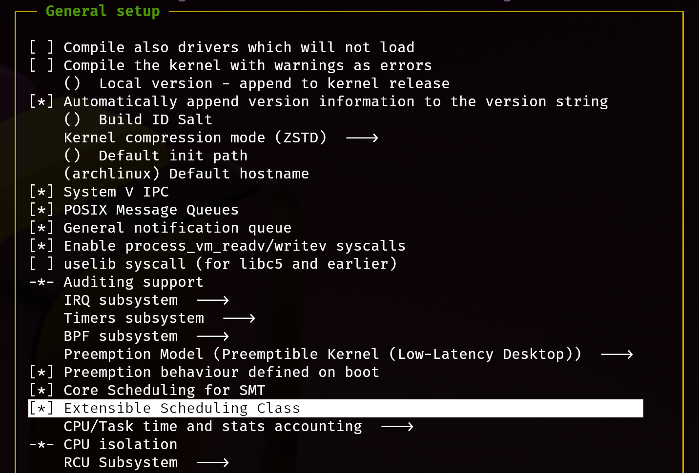sched_ext简介 | Ethan Yao's Blogs
